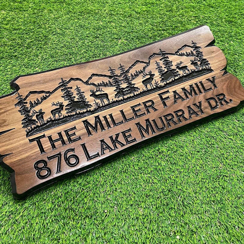 Cedar Wood Signs - Etsy