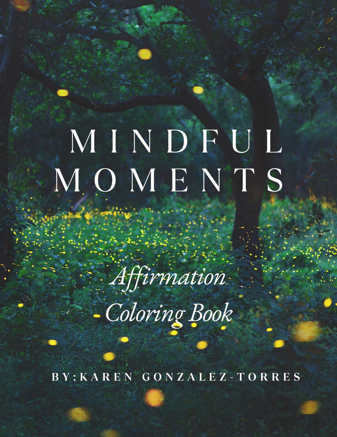 Mindful Moments Affirmation Coloring Book - Etsy