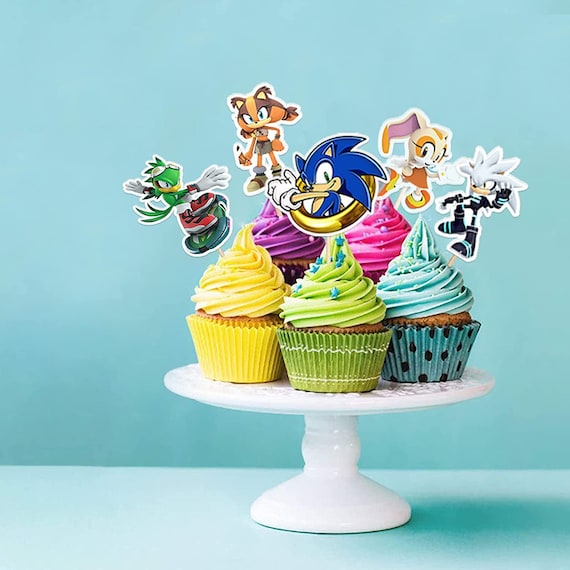 Party Décor hedge hog cupcake topper hedgehog birthday cake topper ...