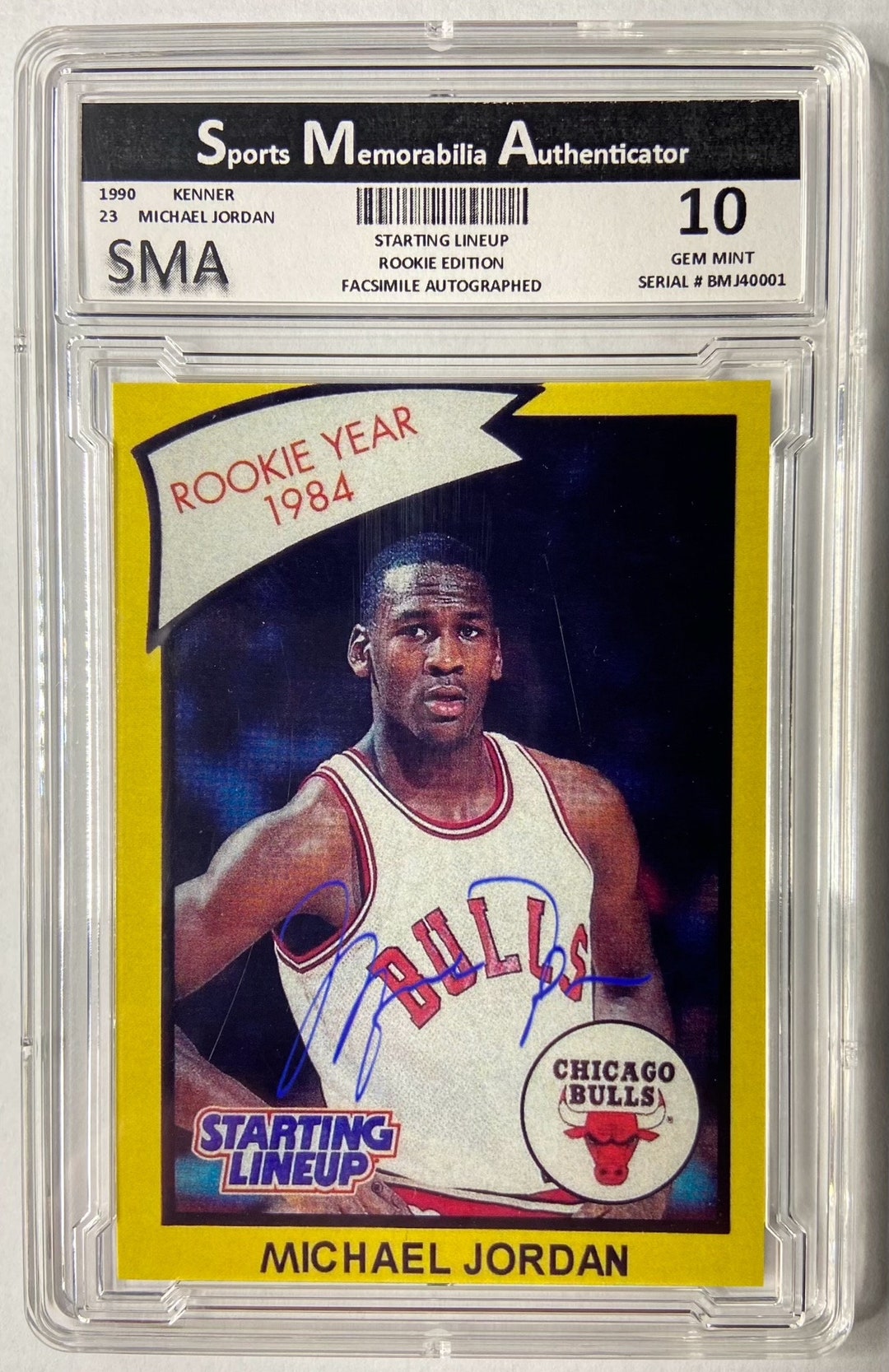 Michael Jordan Rookie Edition 1984 Starting Lineup 1990 Kenner ...