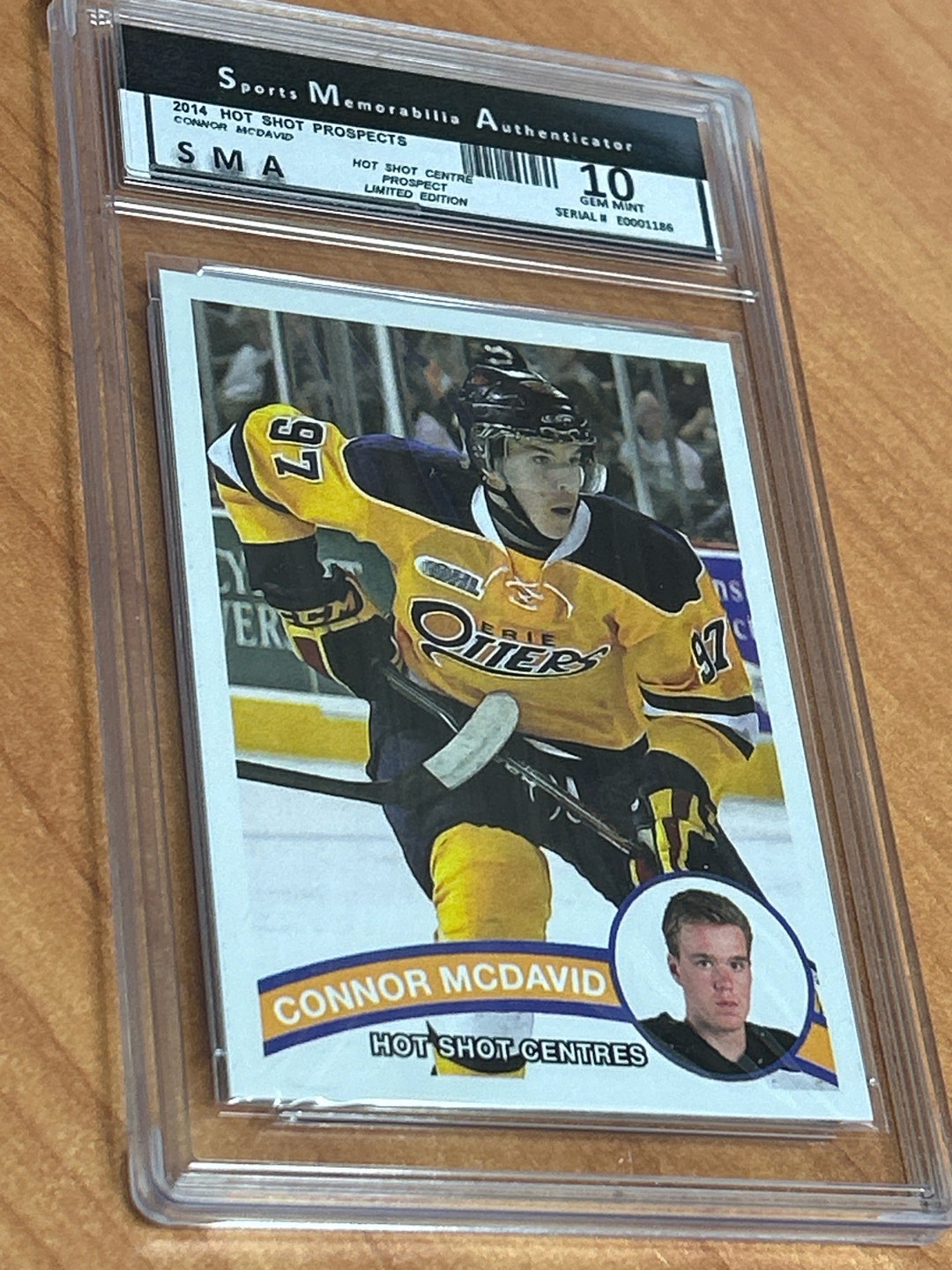 2014-15 Connor Mcdavid Facsimile Autographed Prospect RC Rookie Hot ...