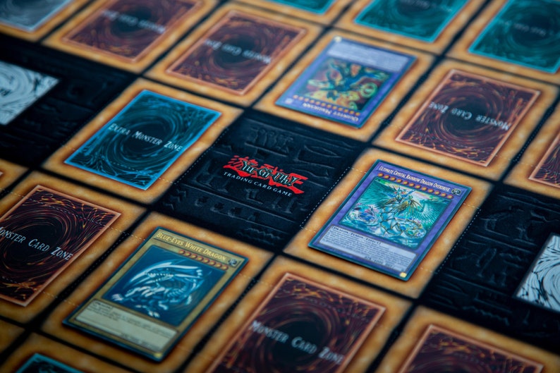 Yu-gi-oh! 2-player Duel Mat - Classic Style, Modern Feel - Etsy