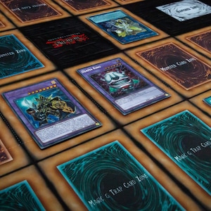 Yu-gi-oh! 2-player Duel Mat - Classic Style, Modern Feel - Etsy