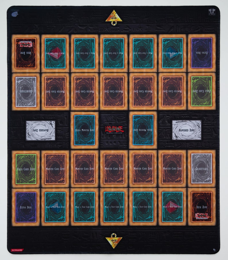 Yu-gi-oh! 2-player Duel Mat - Classic Style, Modern Feel - Etsy