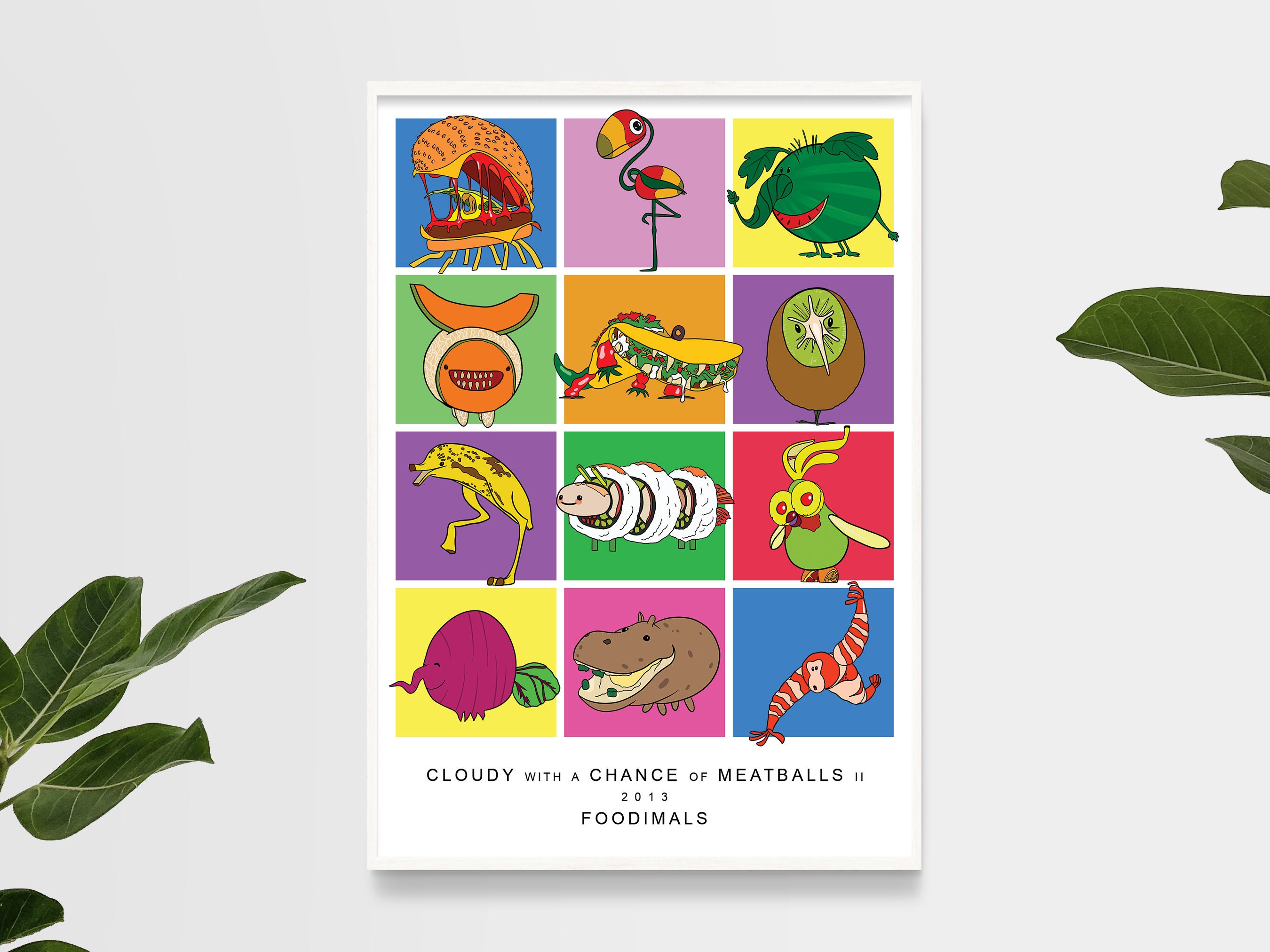 Foodimals From Cloudy With A Chance Of Meatballs 2