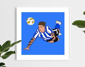 Barry Bannan Promotion - Print | Sheffield Wednesday | Football Wall ...