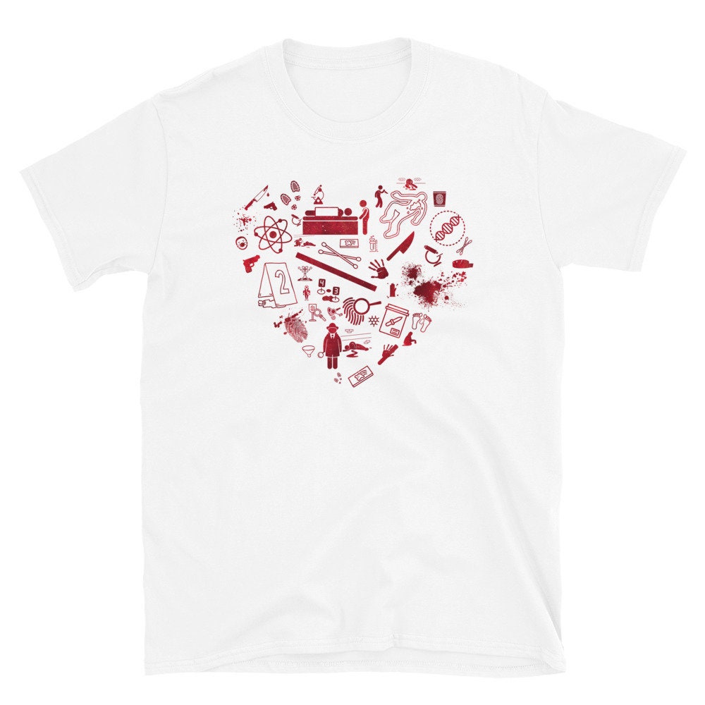 Forensic Science Shirt, Forensic Science Love, Forensics, Crime ...
