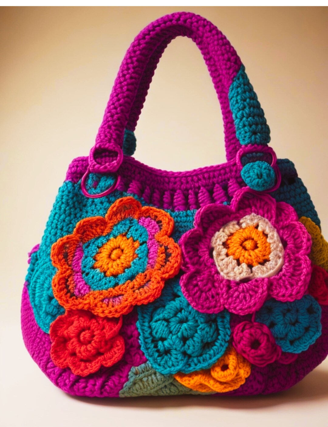 CROCHET PATTERN Hand Bag Shopping Bag Summer Bag Beach Bag - Etsy