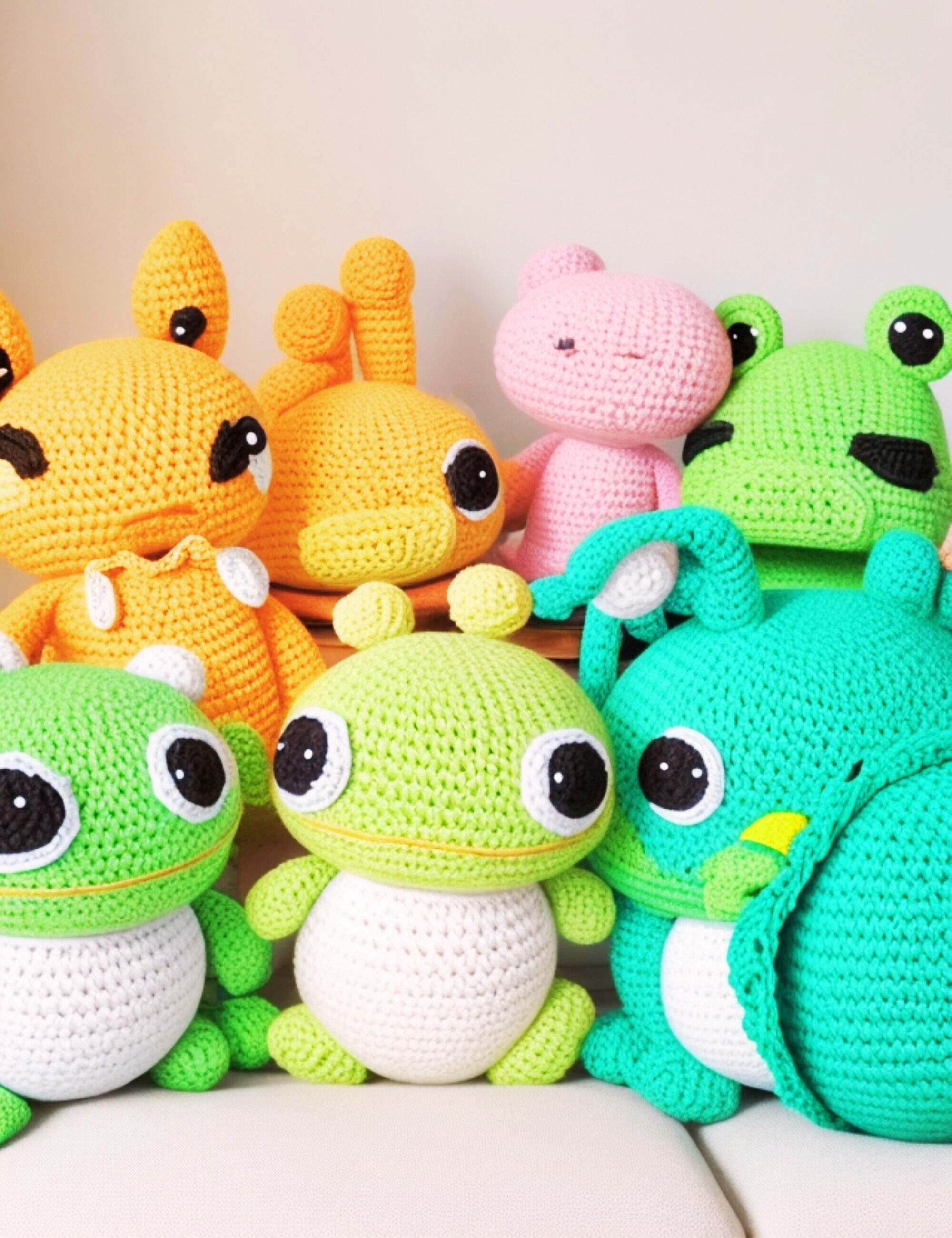 Crochet Leggy Froggy Pattern - Etsy
