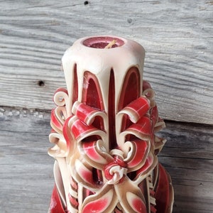 Vintage Dipped Candle - Etsy