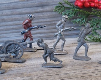 Lead Army Men - Etsy