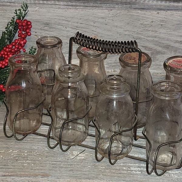 Milk Bottle Carrier - Etsy