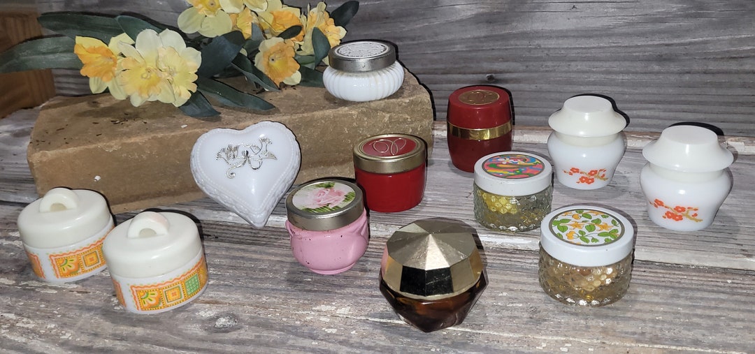 Vintage Avon Cream Jars / Canisters - Etsy