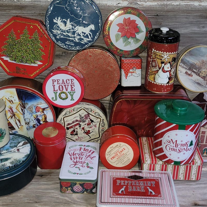 Vintage Candy Tin - Etsy