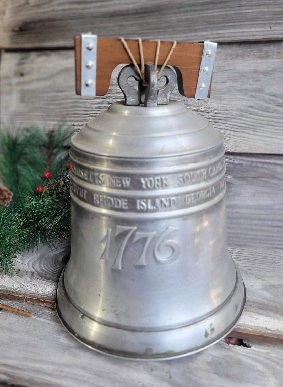 Vintage Ice Bucket 1776 Liberty Bell - Etsy