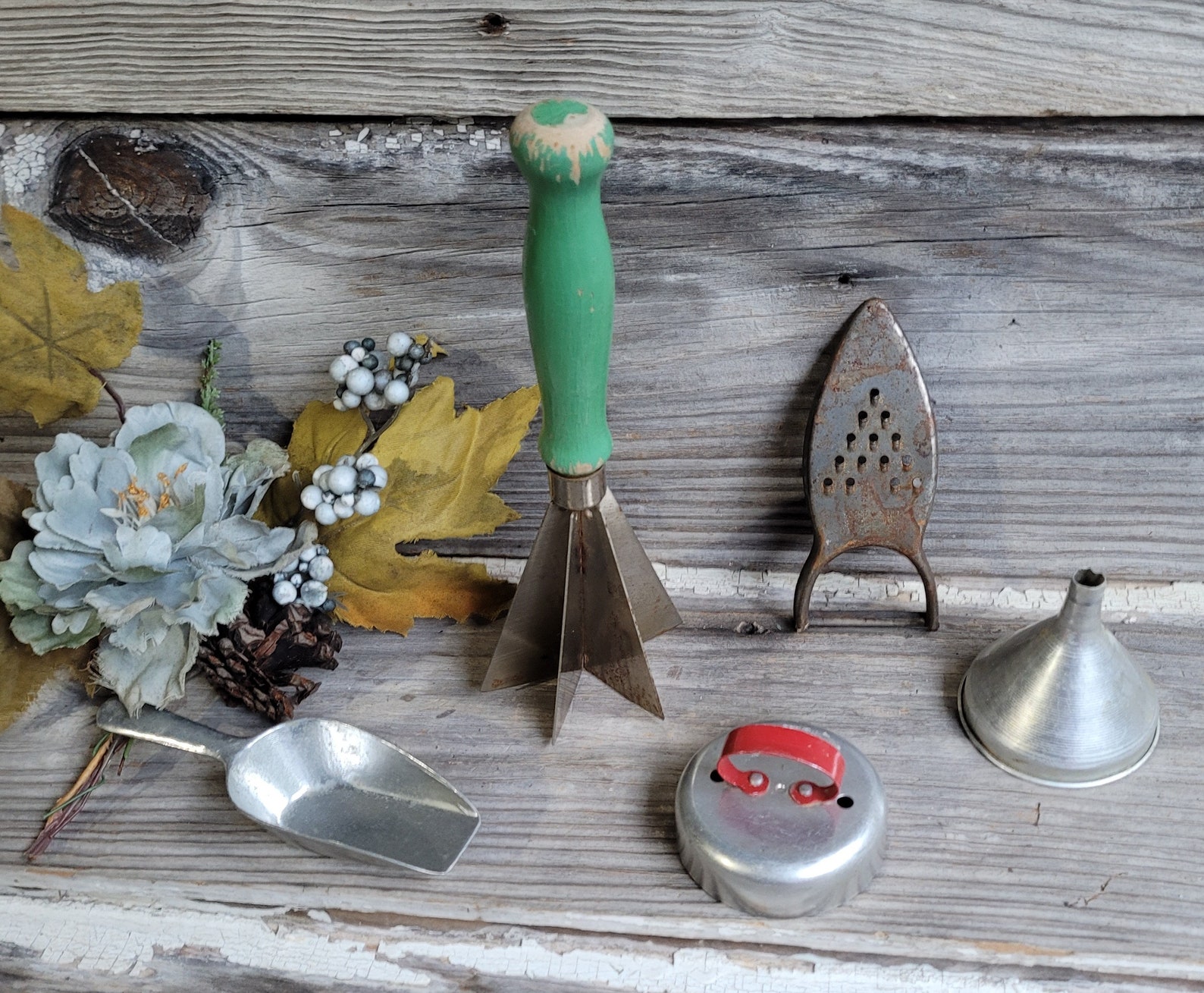 Antique and Vintage Kitchen Tools Utensils Lot Chopper Biscuit Cutter ...