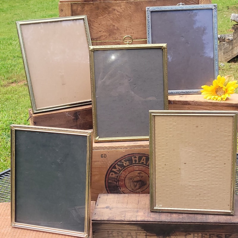 Vintage Metal Frame - Etsy