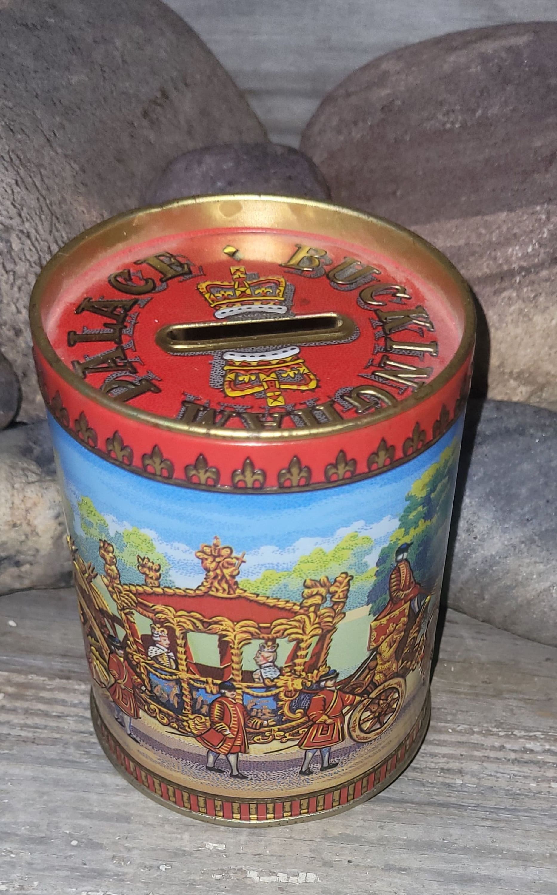 10 OFF Vintage Tin Buckingham Palace Bank Tea Tin - Etsy
