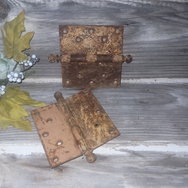 Rusty Hinge - Etsy