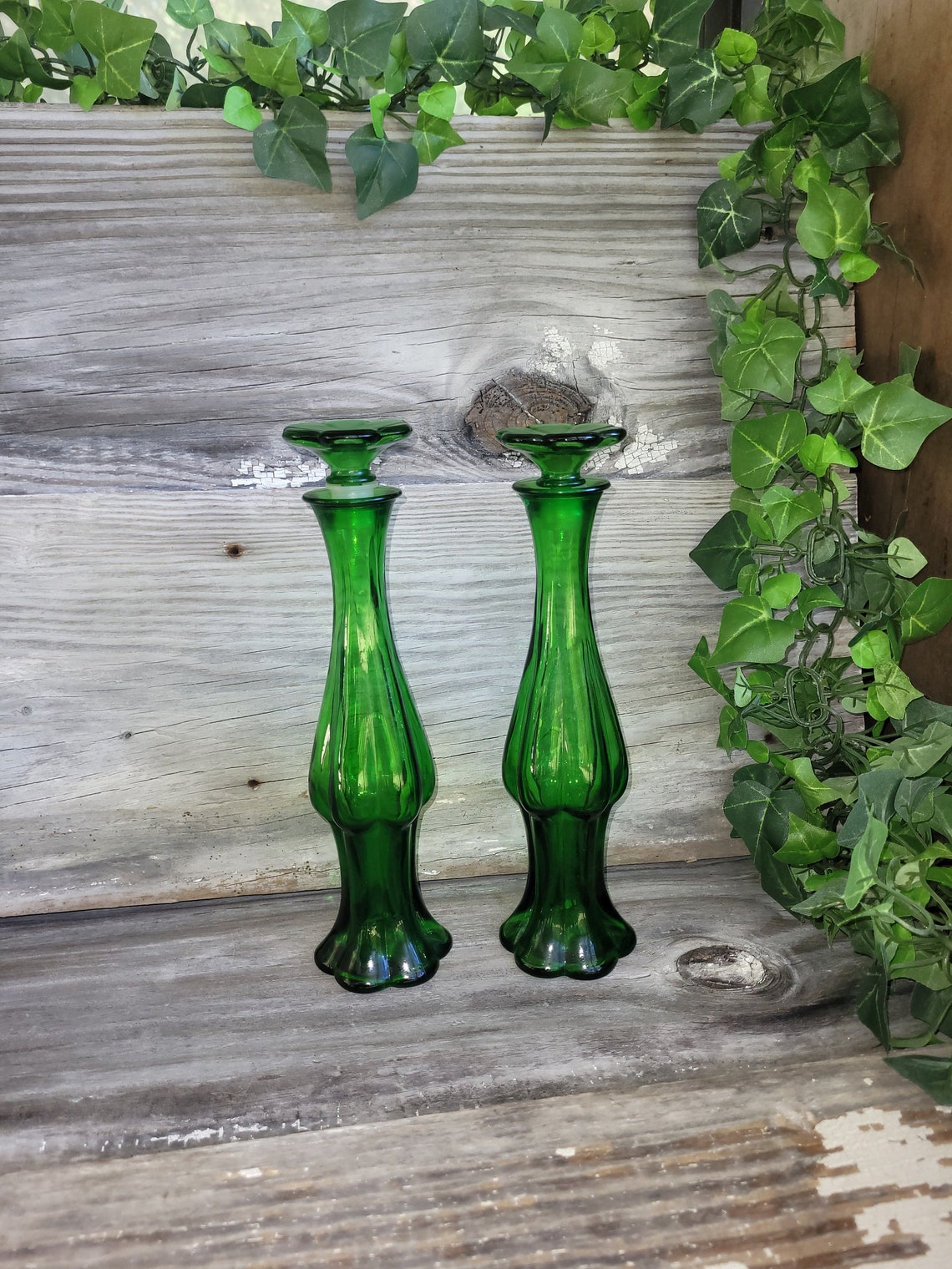 Vintage Avon Emerald Green Bud Vase Unforgettable Cologne - Etsy UK