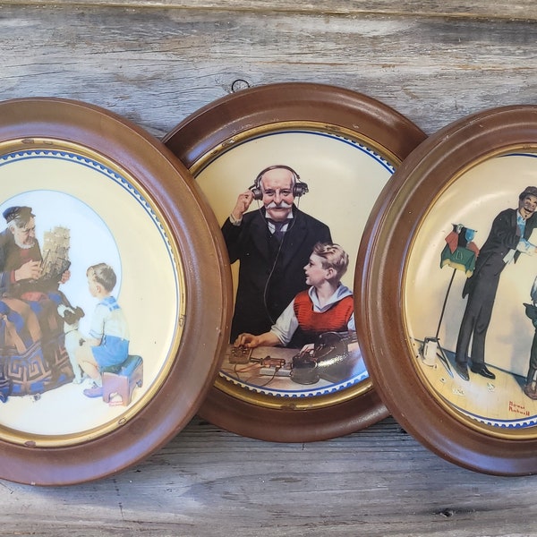Norman Rockwell Plates - Etsy