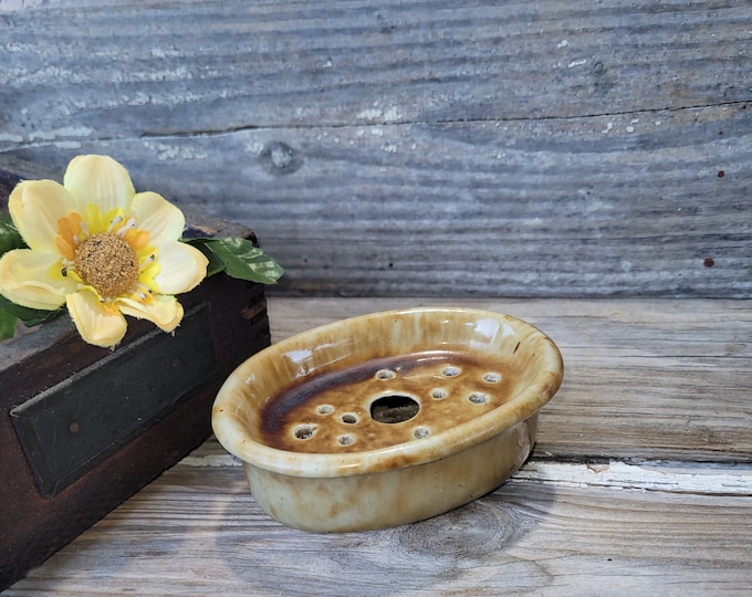 Vintage Pottery Kitchen Sink Soap Dish | Unique Soap Dish - Etsy