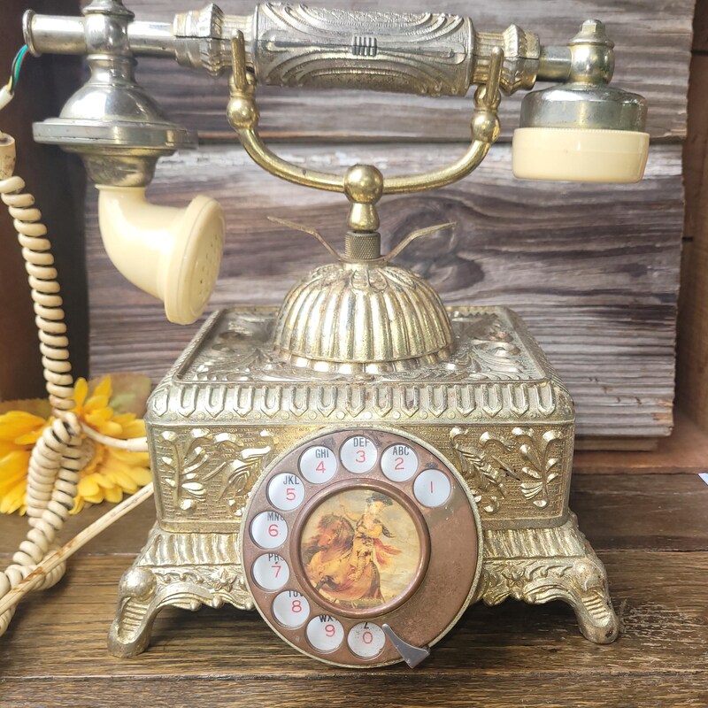 Rotary Dial Phone - Etsy