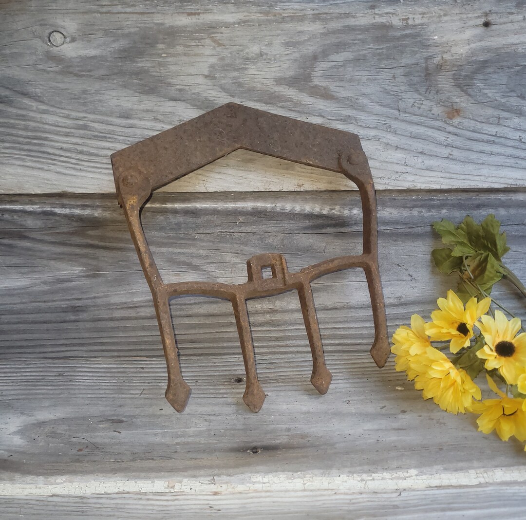 Vintage Cast Iron Metal Plow Blade Old Farm Tool Equipment - Etsy