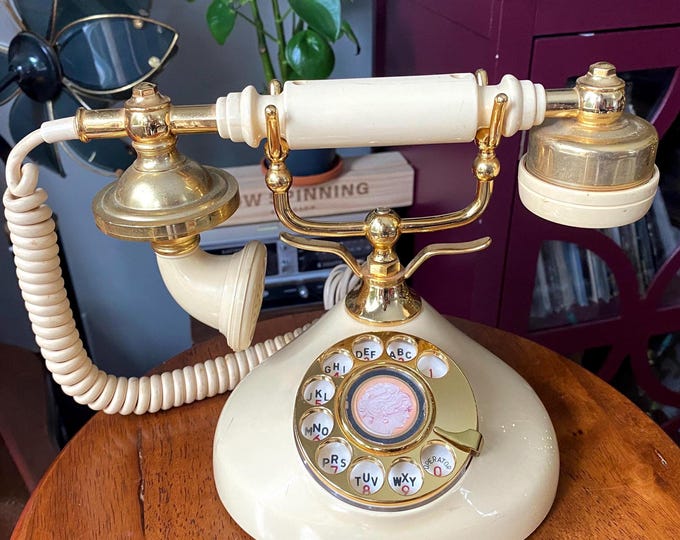 Vintage 1979 French Style Rotary Phone “sweet Talk” *working* - Made in ...