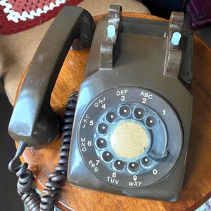 Vintage 1970s Northern Telecom Brown Rotary Phone *working* - Etsy