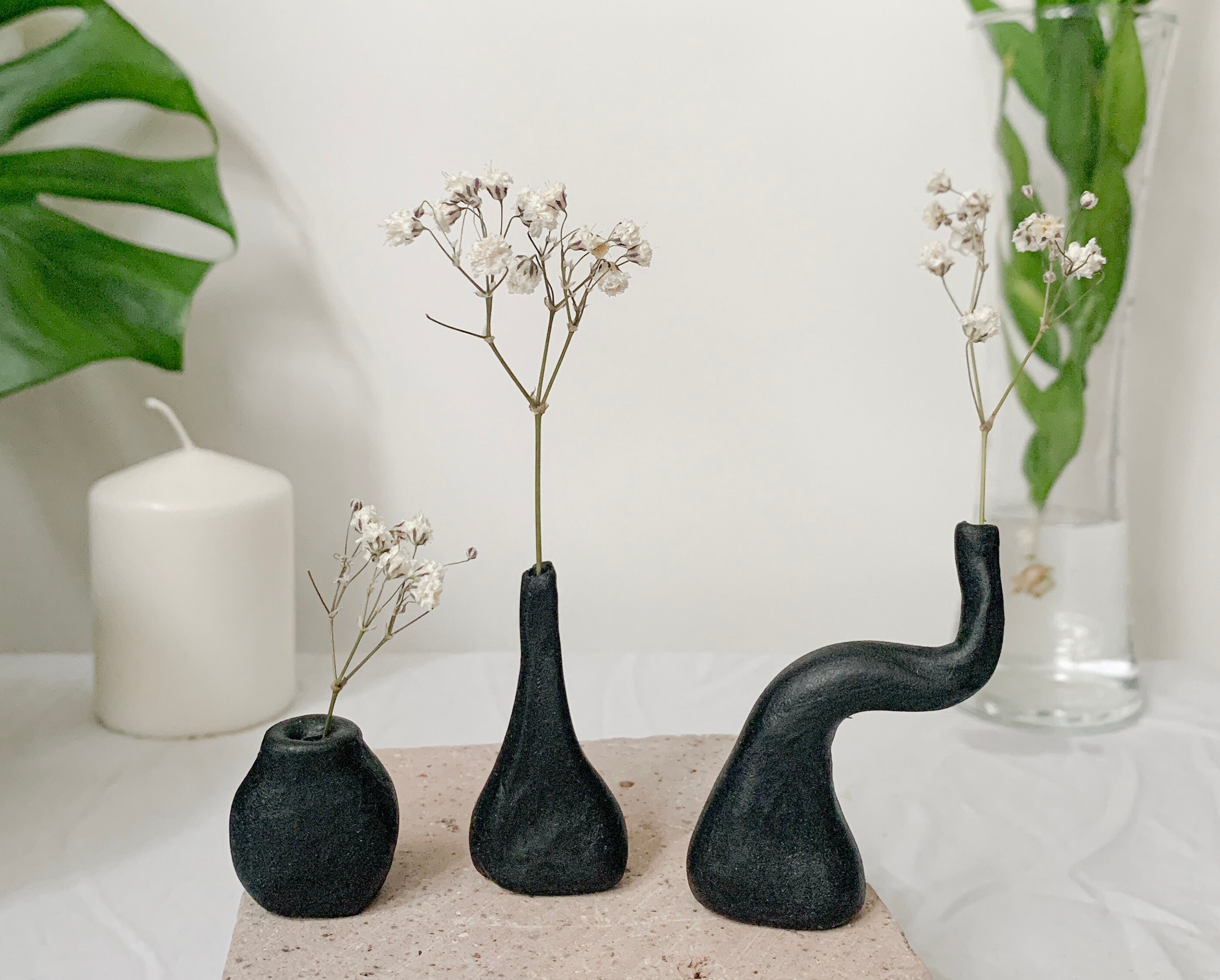 Modern Tiny Vases / Tiny Mini Vases / Miniature Pot / Mini | Etsy