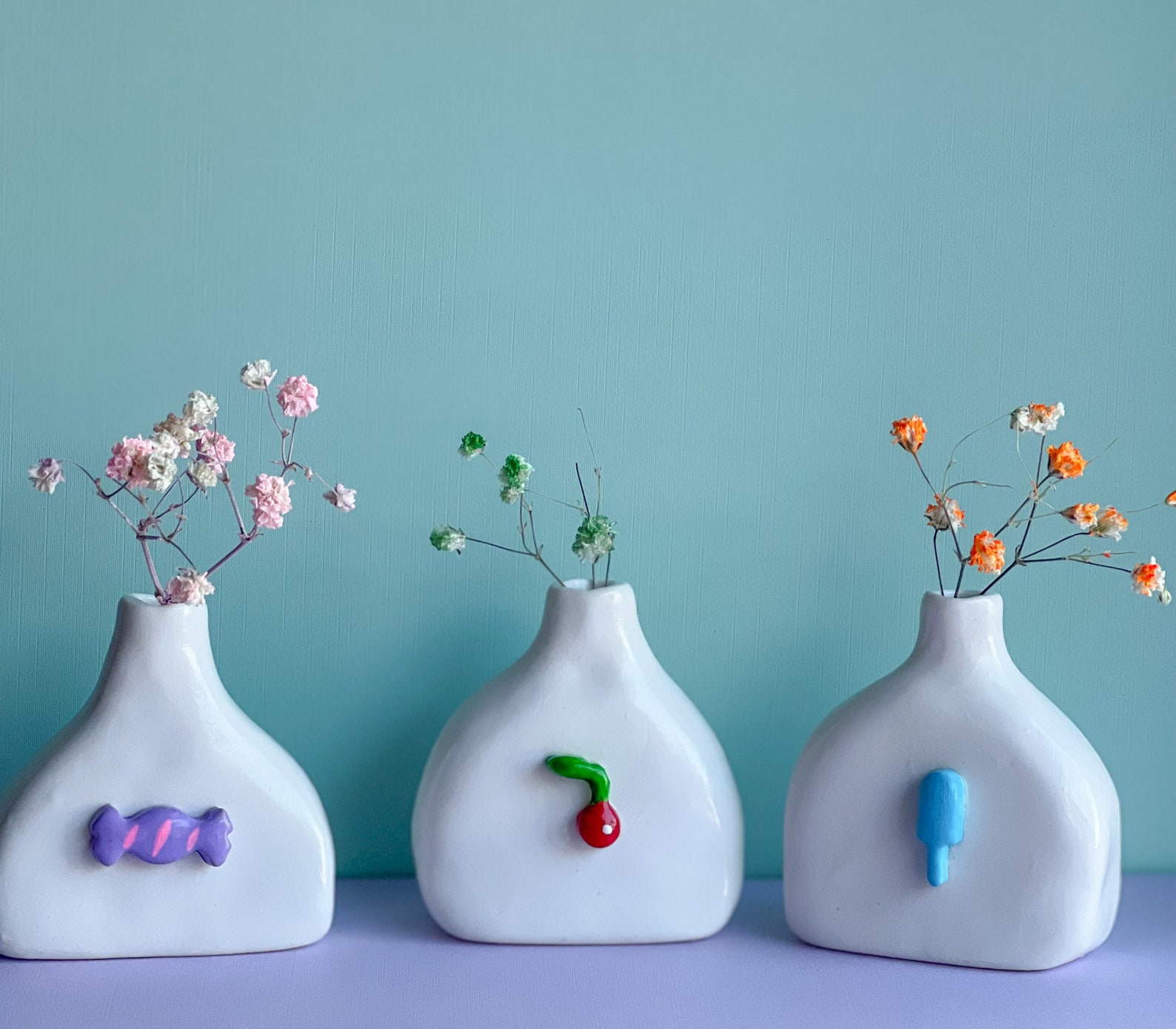 Pastel Tiny Vases / Mini Cute Vase / Tiny Mini Vases / Bud Vases / Cool ...