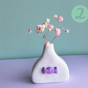 Pastel Tiny Vases / Mini Cute Vase / Tiny Mini Vases / Bud Vases / Cool ...