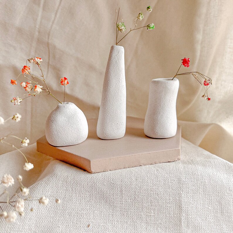 Pitted Tiny Vases / Mini Vase / Miniature Modern Vases / - Etsy