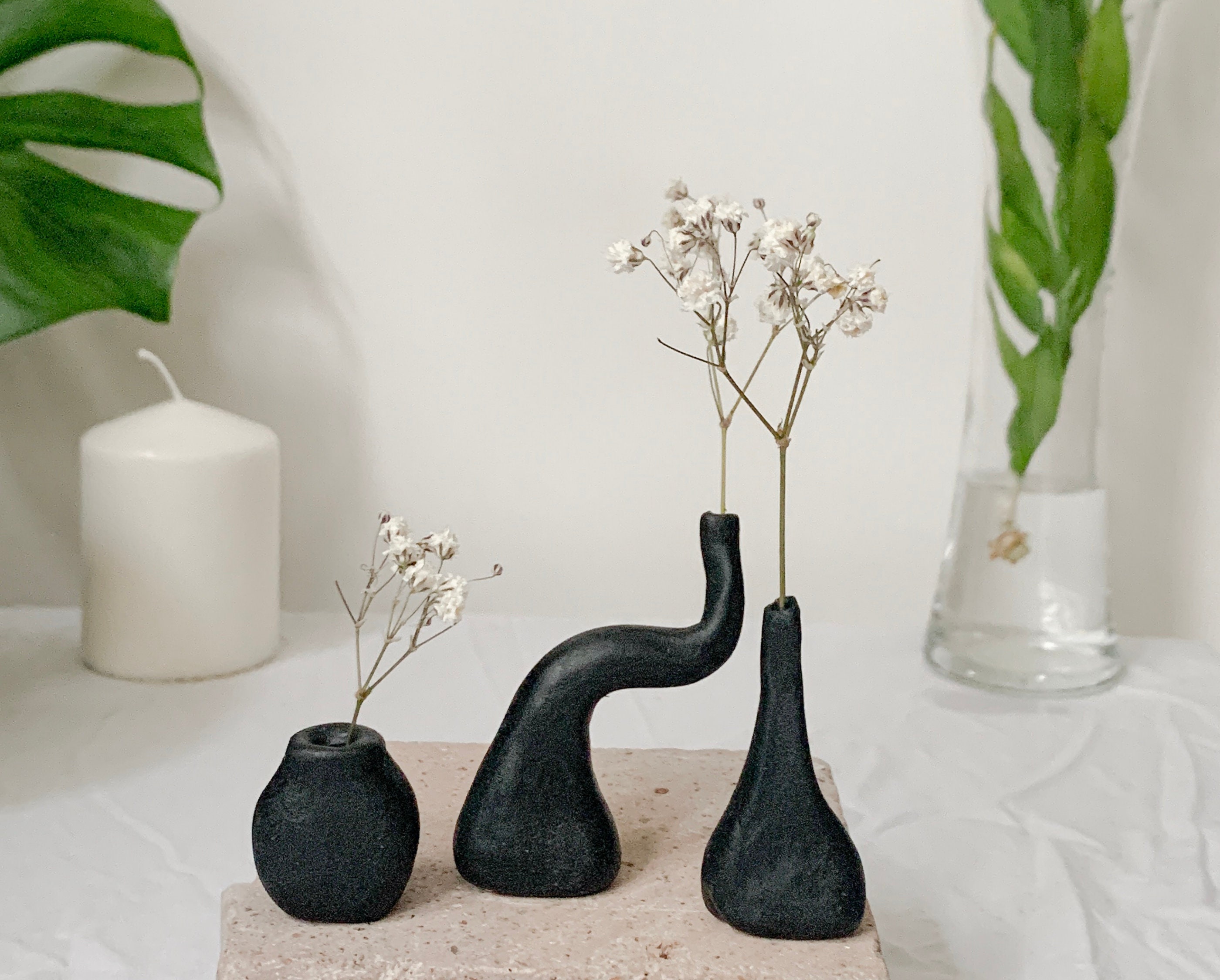 Modern Tiny Vases / Tiny Mini Vases / Miniature Pot / Mini | Etsy