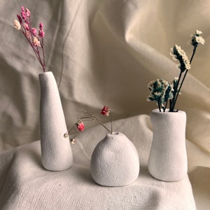 Pitted Tiny Vases / Mini Vase / Miniature Modern Vases / Nordic Vases ...