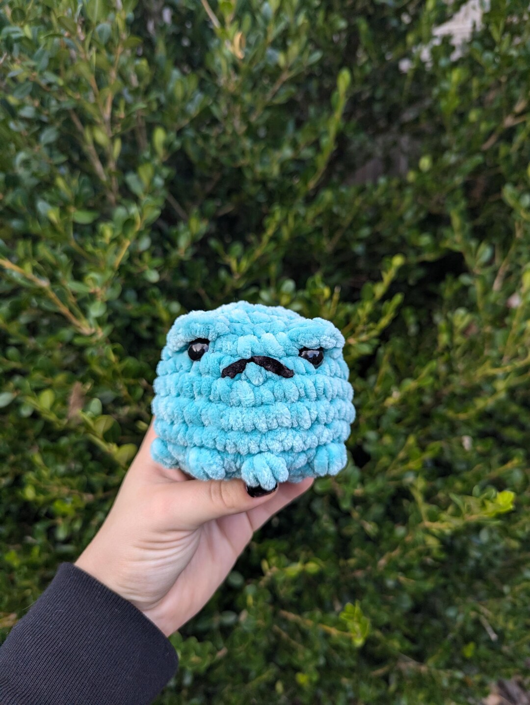 Crochet Grumpy Toad - Etsy