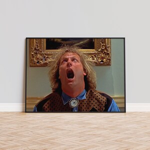 Dumb and Dumber Movie Poster, Funny Bathroom Print, Harry Dunne Print ...