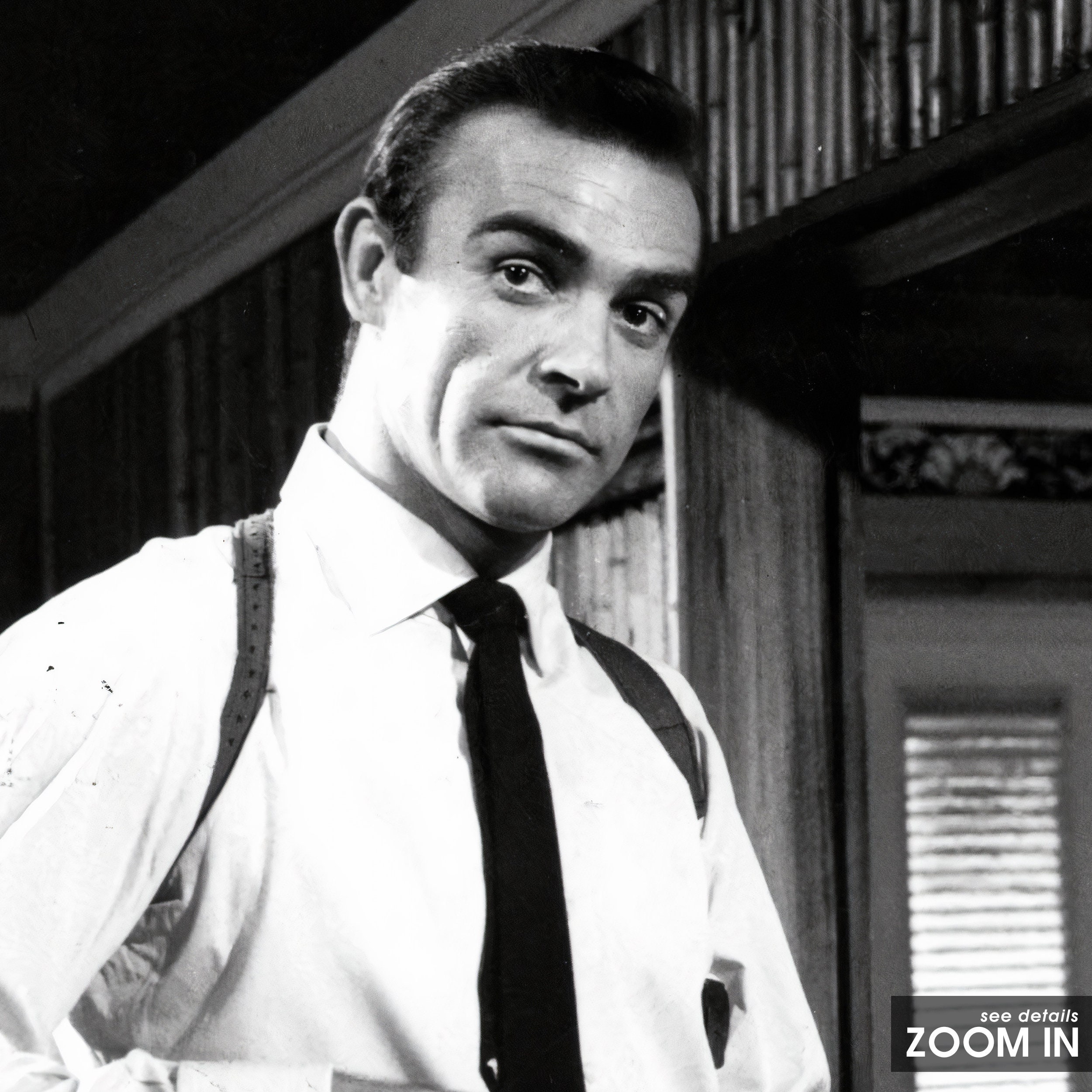 Sean Connery, 007 James Bond Vodka Martini Poster