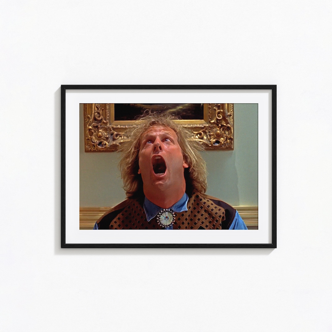 Dumb and Dumber Movie Poster, Funny Bathroom Print, Harry Dunne Print ...