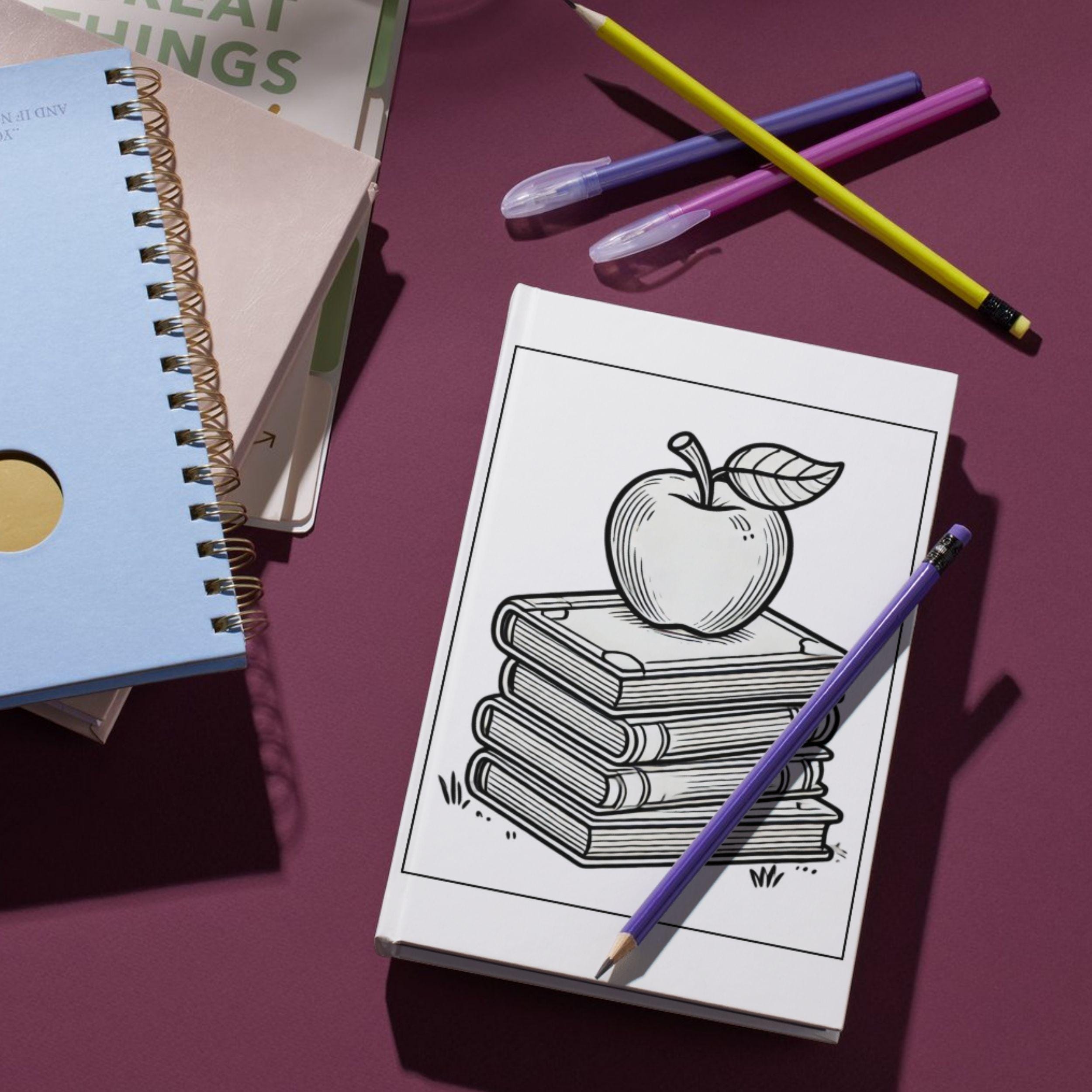 Back to School Coloring Pages, Back to School Activity, Kids Coloring ...