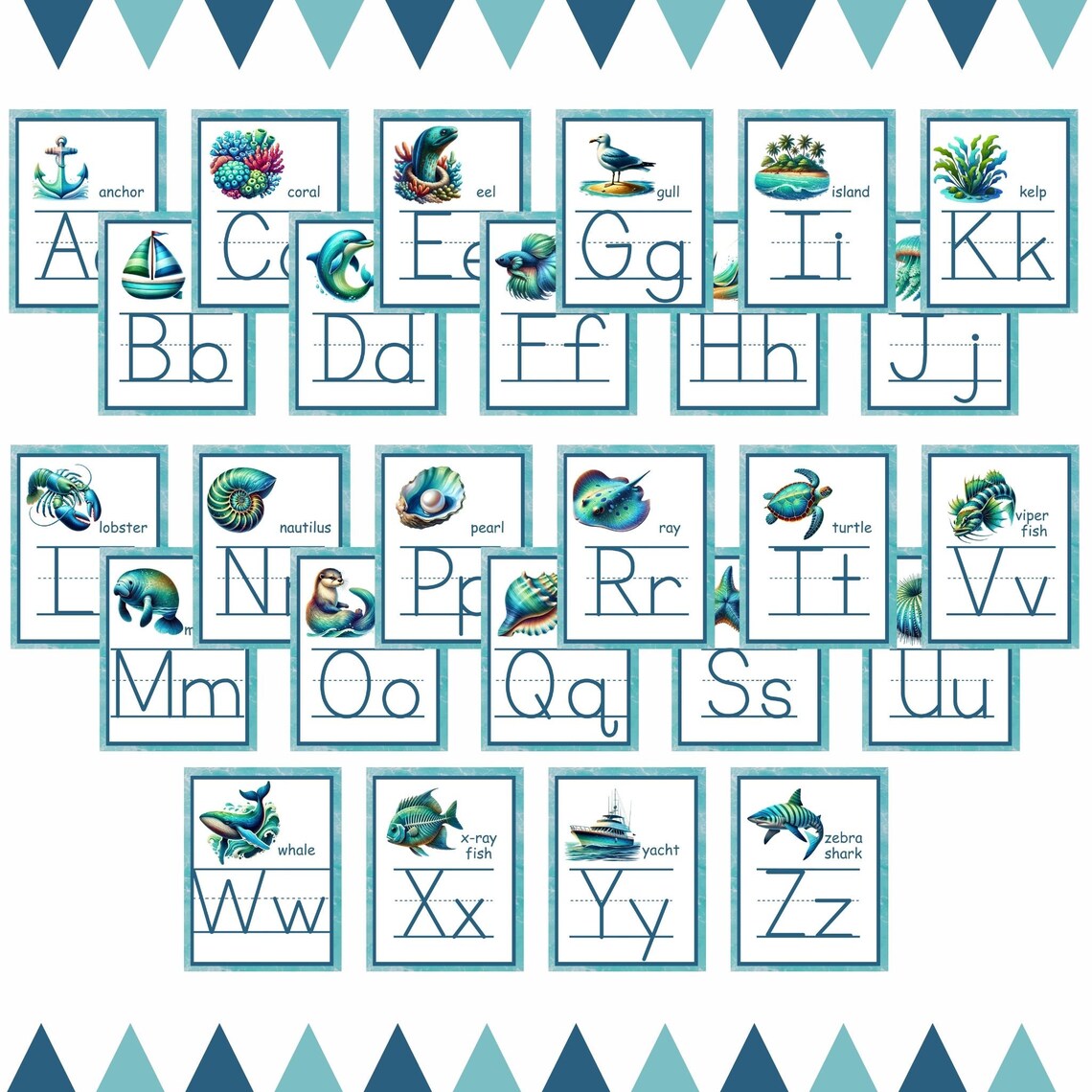 Ocean Bulletin Board, Under the Sea Theme, Classroom Display, Back to ...