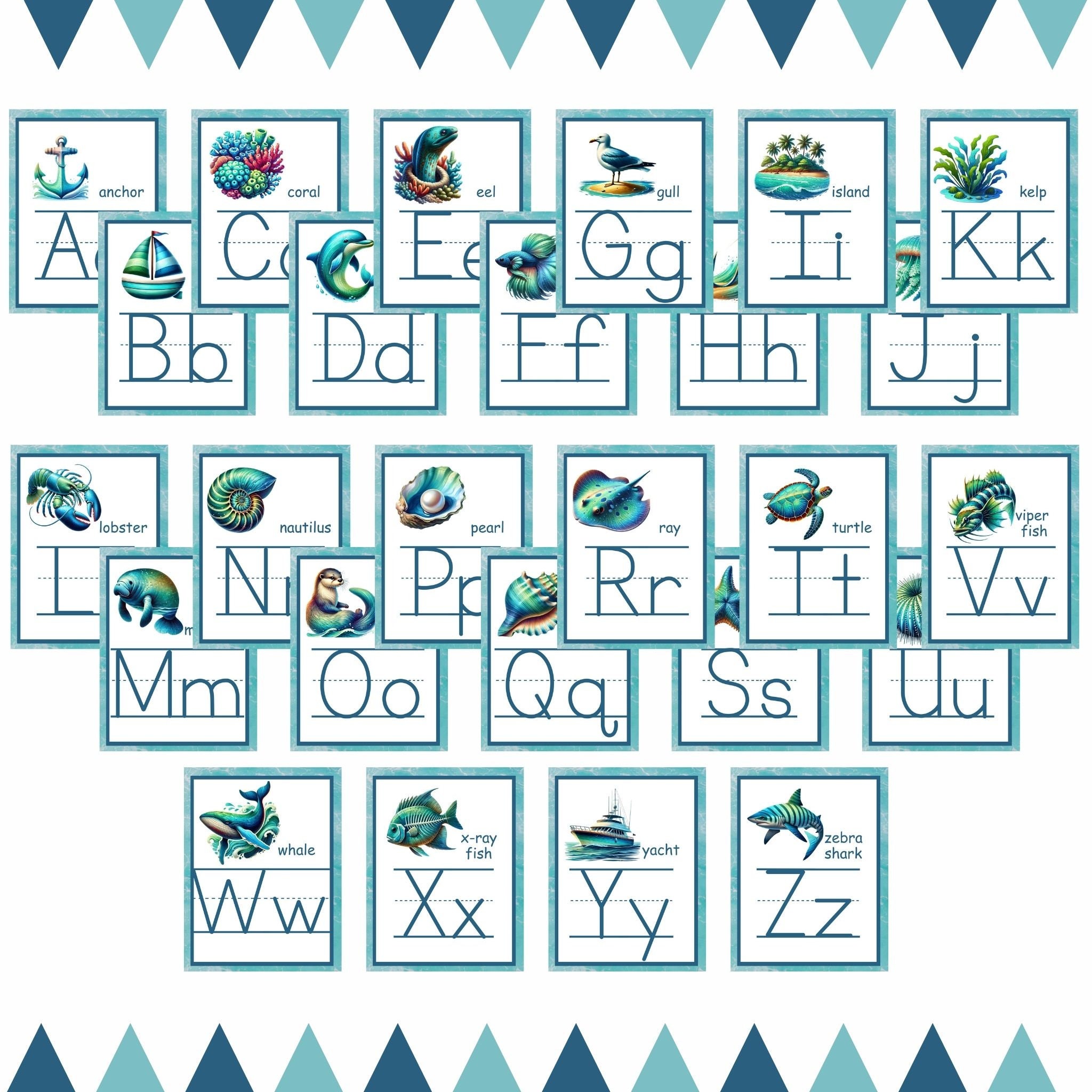 Ocean Bulletin Board, Under the Sea Theme, Classroom Display, Back to ...