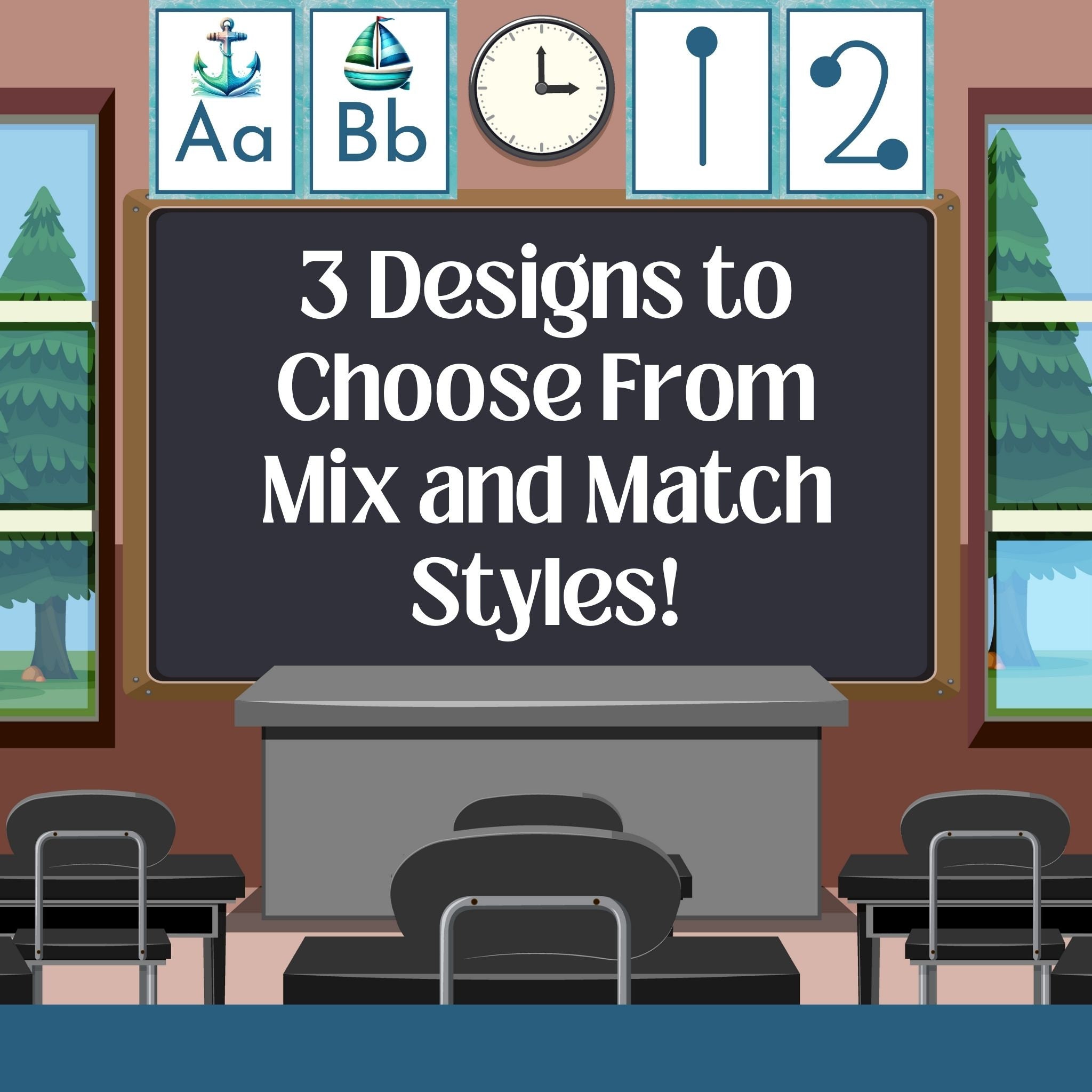 Ocean Bulletin Board, Under the Sea Theme, Classroom Display, Back to ...