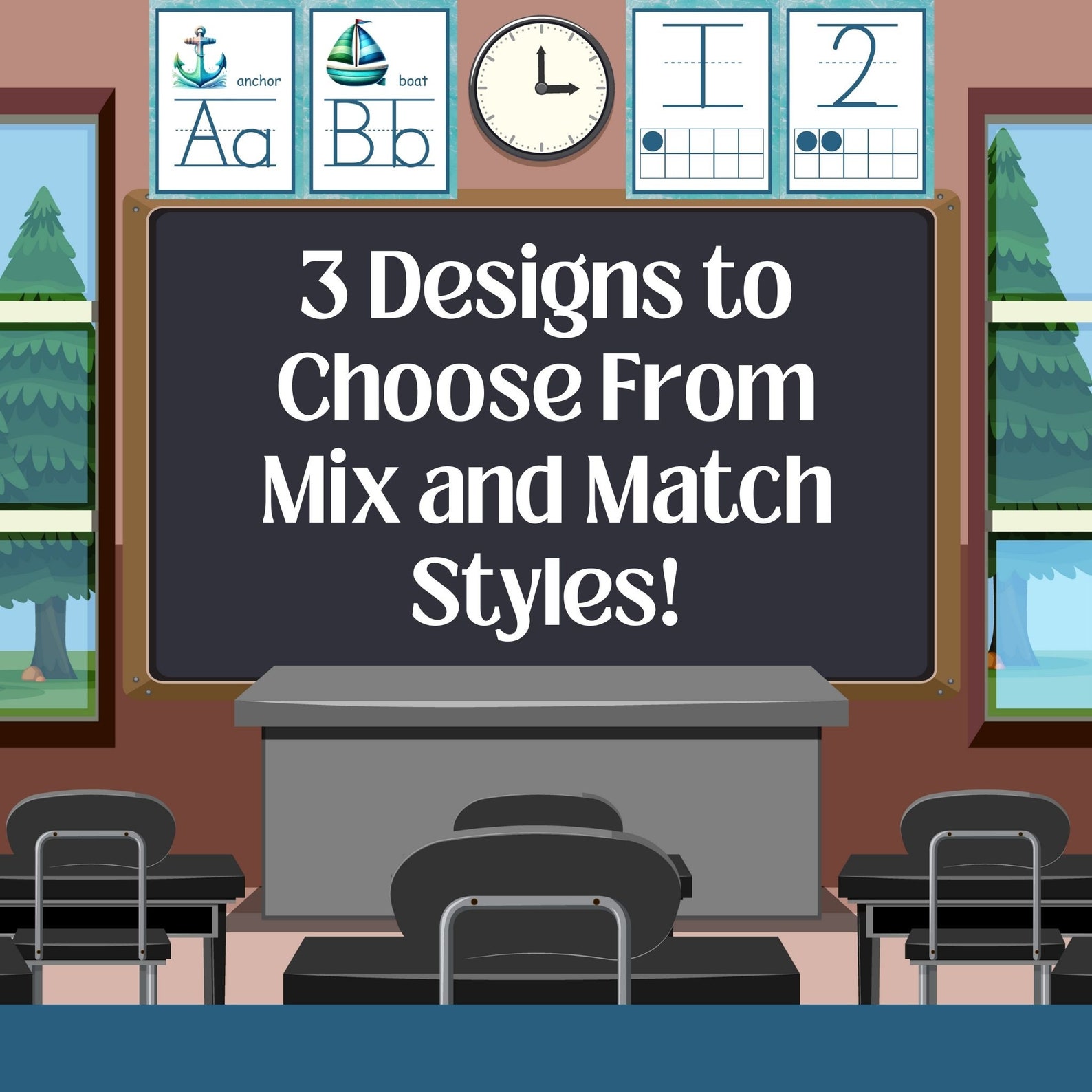 Ocean Bulletin Board, Under the Sea Theme, Classroom Display, Back to ...