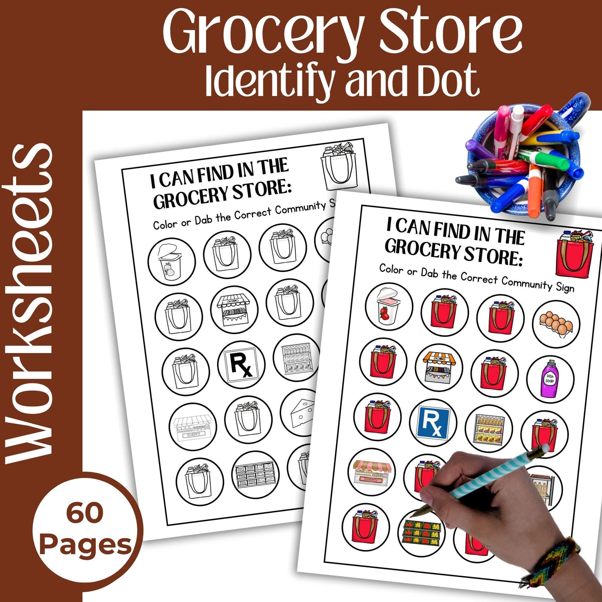 Special Education Worksheets for Community Skills, Printable PDF for ...