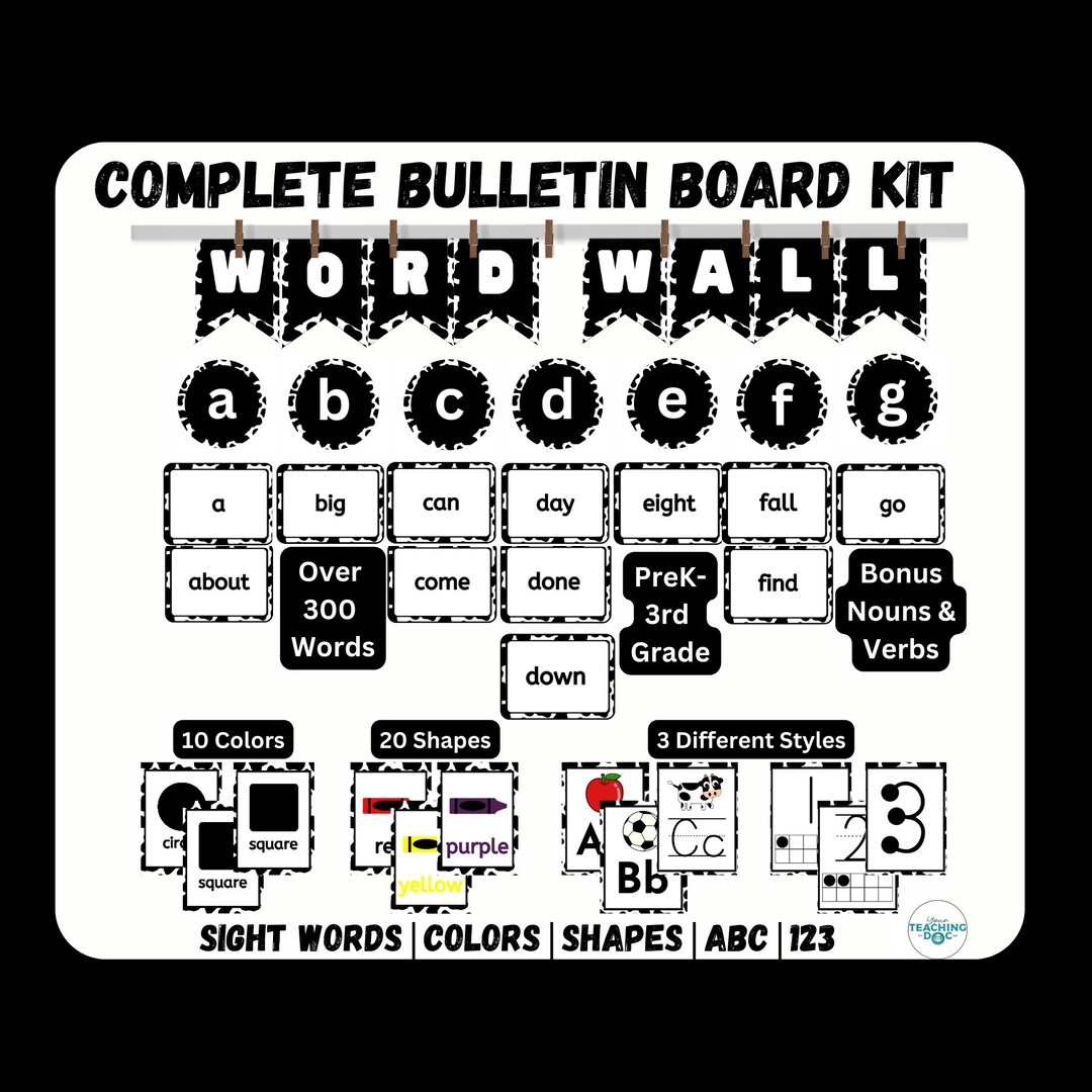 Cow Farm Theme Classroom Display Set | Classroom Decor | Printable ...