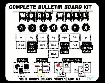 Engage NY Kindergarten Math Vocabulary Word Wall BUNDLE - Etsy