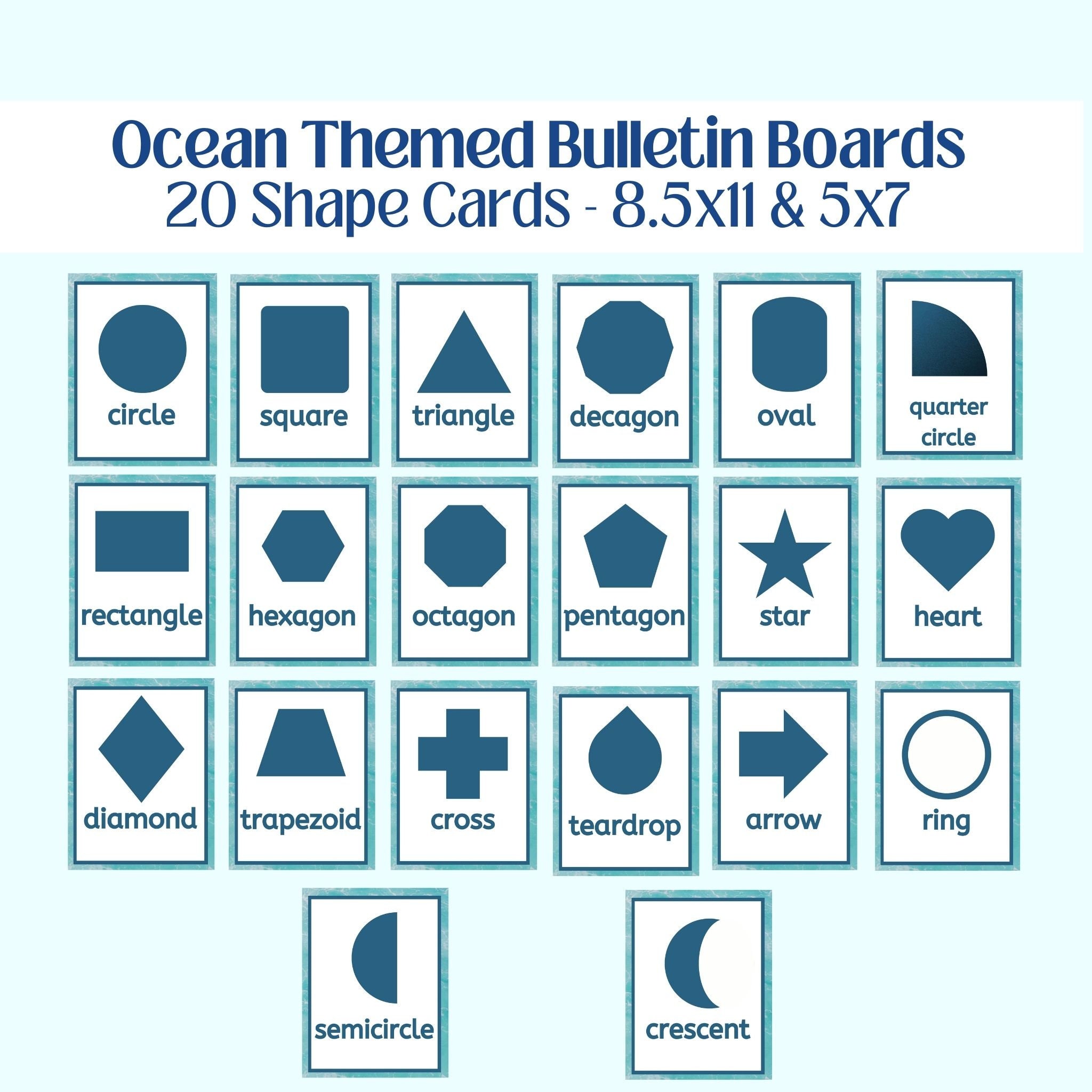 Ocean Bulletin Board, Under the Sea Theme, Classroom Display, Back to ...