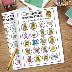 Special Education Worksheets for Community Skills, Printable PDF for ...